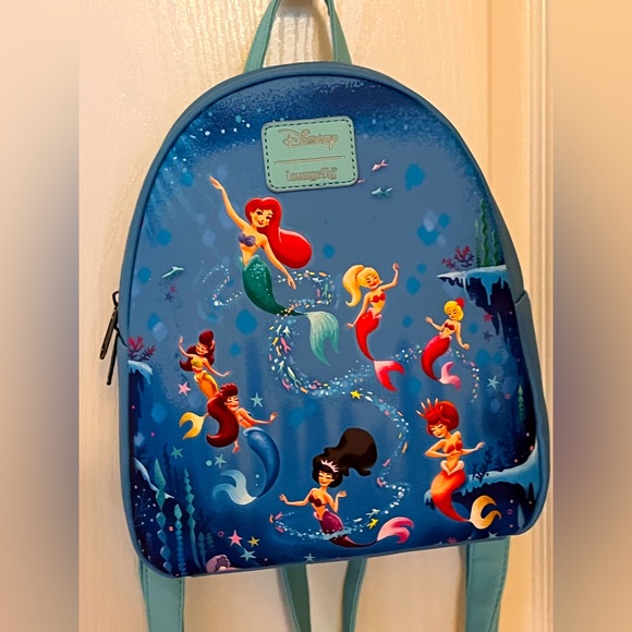 Loungefly | Bags | The Little Mermaid Loungefly Backpack Lowest Price ...
